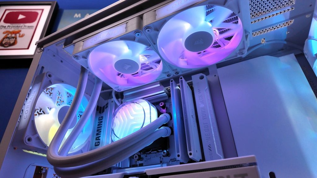 Corsair iCue Link Titan 240 RX RGB review - excellent cooling for the AMD Ryzen 7 9800x3d? - カウマエニー